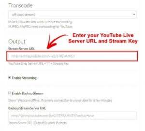 How to stream a security camera to YouTube Live (IP camera or DVR ...