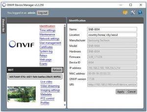 ONVIF Device Manager Review and Download - NVR IPCAMERA SECURITY