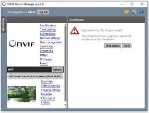 ONVIF Device Manager Review and Download - NVR IPCAMERA SECURITY