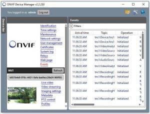 ONVIF Device Manager Review and Download - NVR IPCAMERA SECURITY