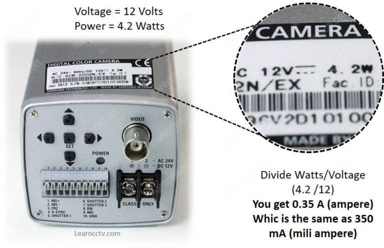 How to choose the correct power supply for your CCTV camera - Learn ...