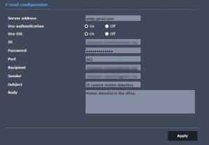 How to set up an IP camera to send emails - Learn CCTV.com
