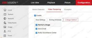 Hikvision camera: How to configure video tampering - Learn CCTV.com