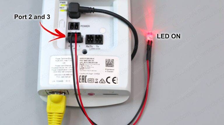 How to use the I/O on Axis cameras - Learn CCTV.com
