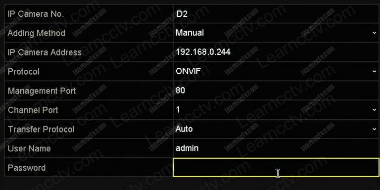 Hikvision NVR – No IP camera for deletion (solved) - Learn CCTV.com