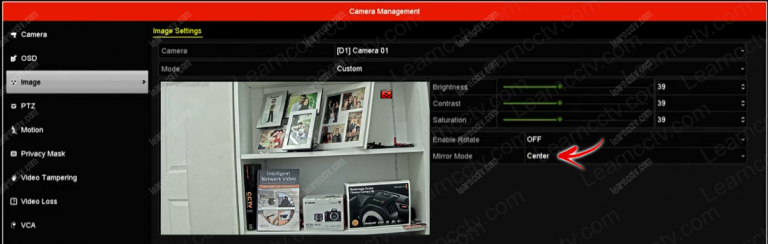 How to flip the image in a Hikvision NVR - Learn CCTV.com