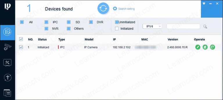 Dahua IP Camera Initialization - Learn CCTV.com
